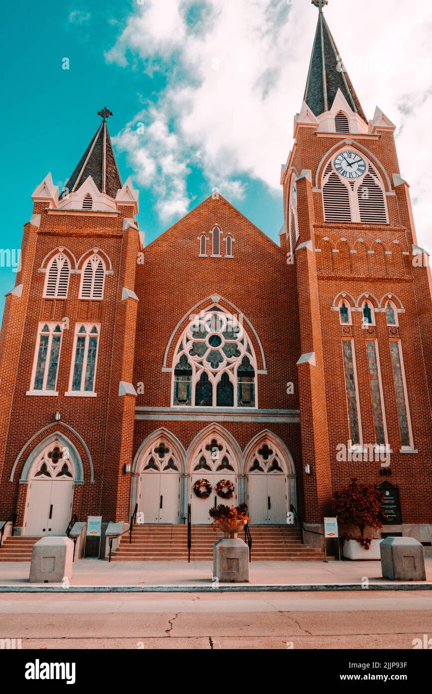 The St. John's Lutheran church of Orange, USA Stock Photo - Alamy