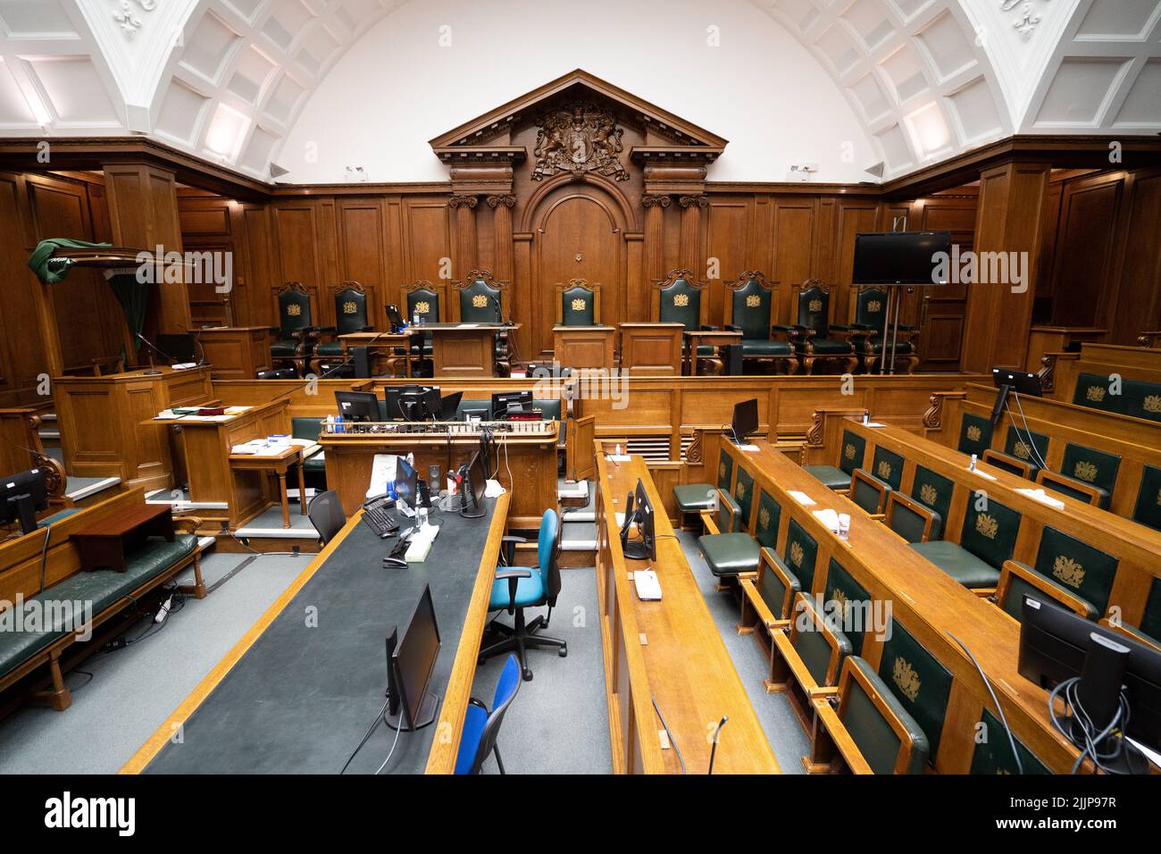 Previously unissued photo dated 03/05/22 of court No 1 at the Old ...