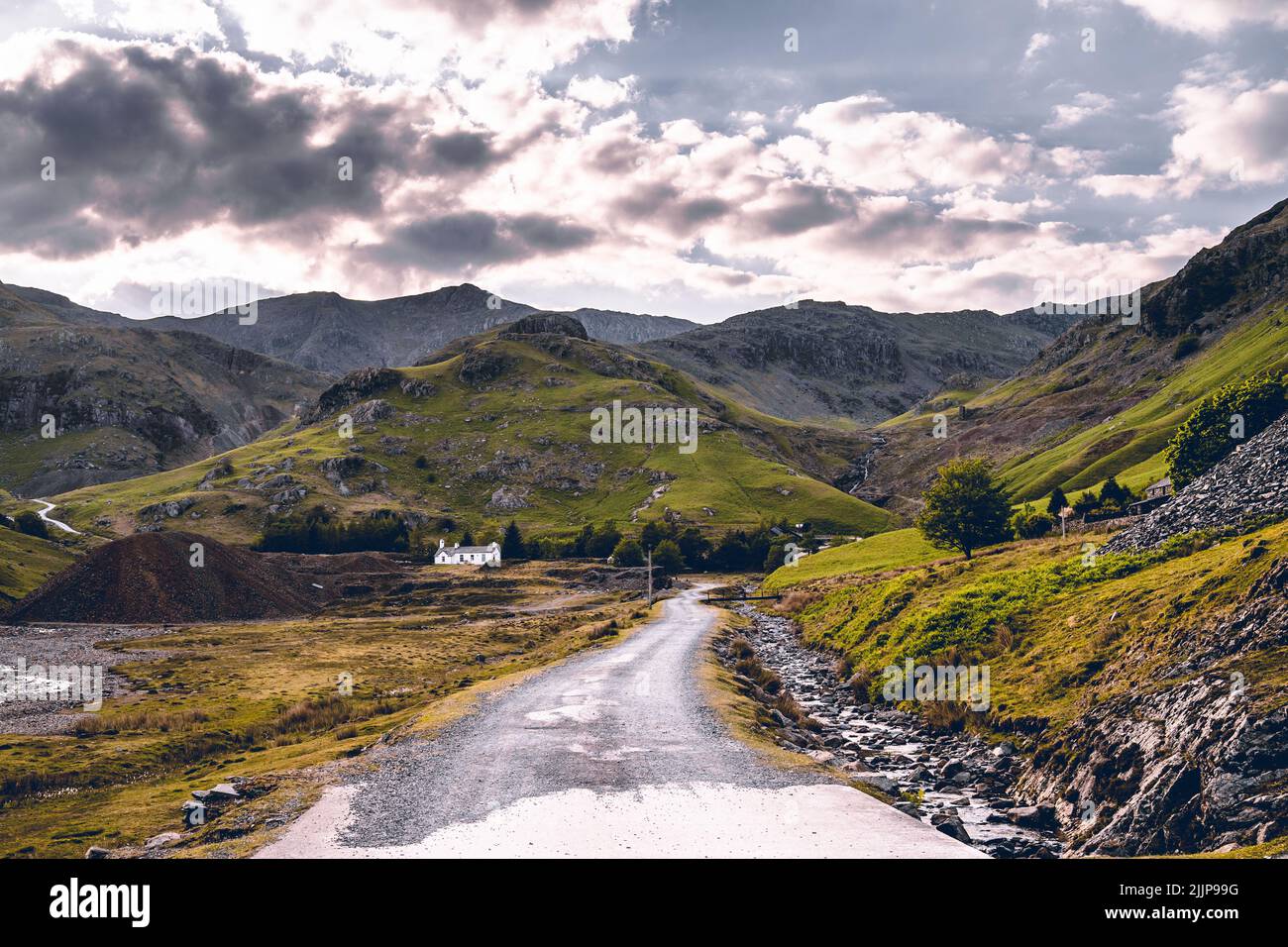 A mesmerizing view of YHA Coniston Coppermines in Lake District ...