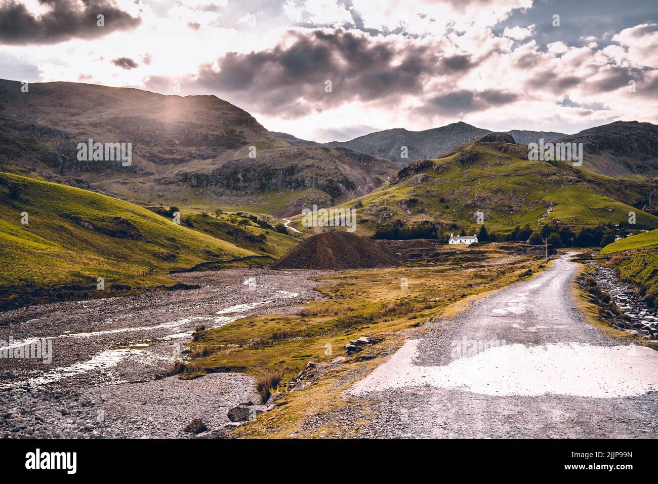A mesmerizing view of YHA Coniston Coppermines in Lake District ...