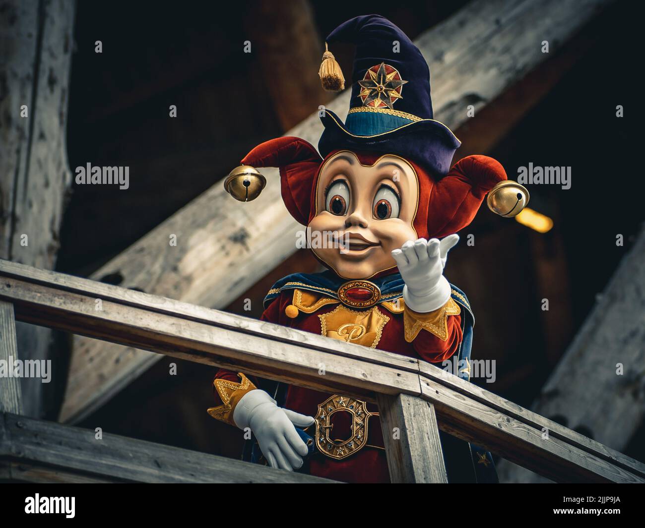 A person in a clown outfit in Holland Stock Photo - Alamy