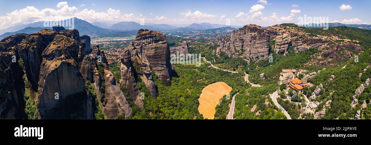 Greek monasteries hi-res stock photography and images - Alamy