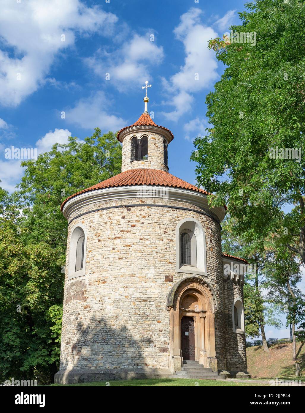 Rotunda sv. Martina at the Vysehrad castle in Prague Stock Photo - Alamy