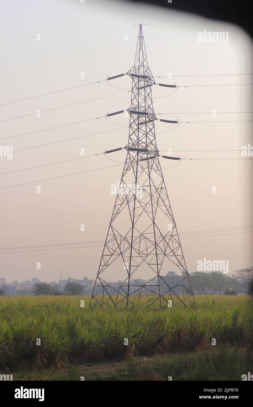 Electric tower building hi-res stock photography and images - Alamy