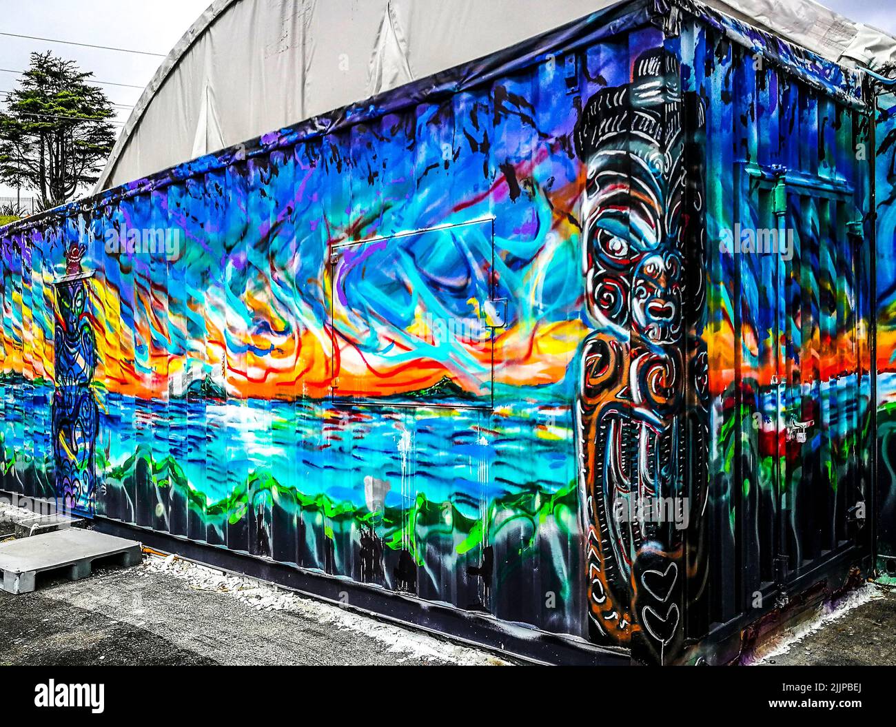 Graffiti art in the street of Auckland, New Zealand Stock Photo - Alamy