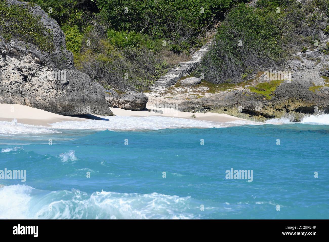 Tropical beach shot from water hi-res stock photography and images - Alamy