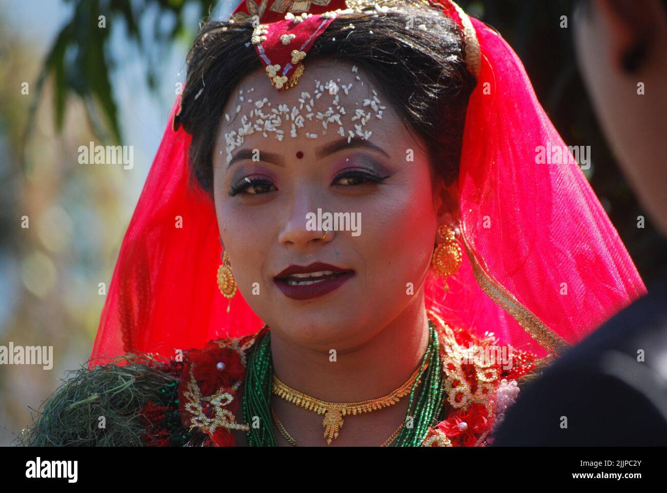 Nepali bride hi-res stock photography and images - Alamy