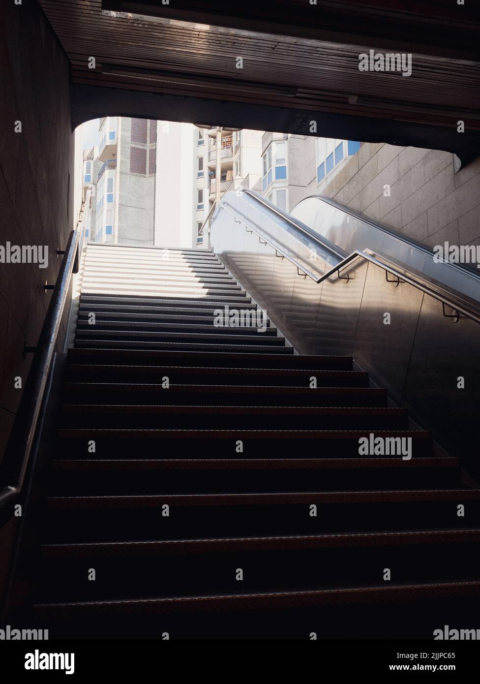 Staircase in subway architecture hi-res stock photography and images ...