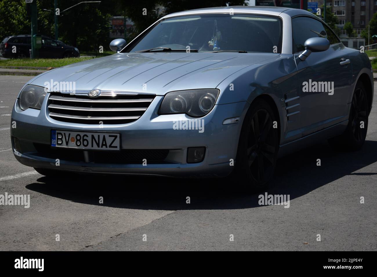 Light blue car hi-res stock photography and images - Alamy