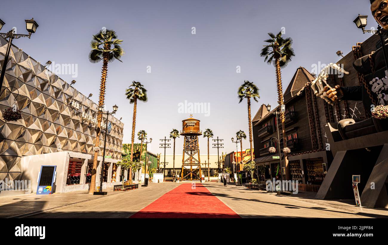 A view of entrance Qiddiya theme park in Riyadh Stock Photo - Alamy