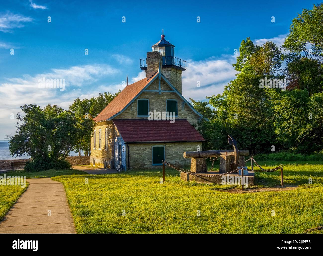 Eagle Bluff Lighthouse on the Wisconsin State Registar of Historic ...