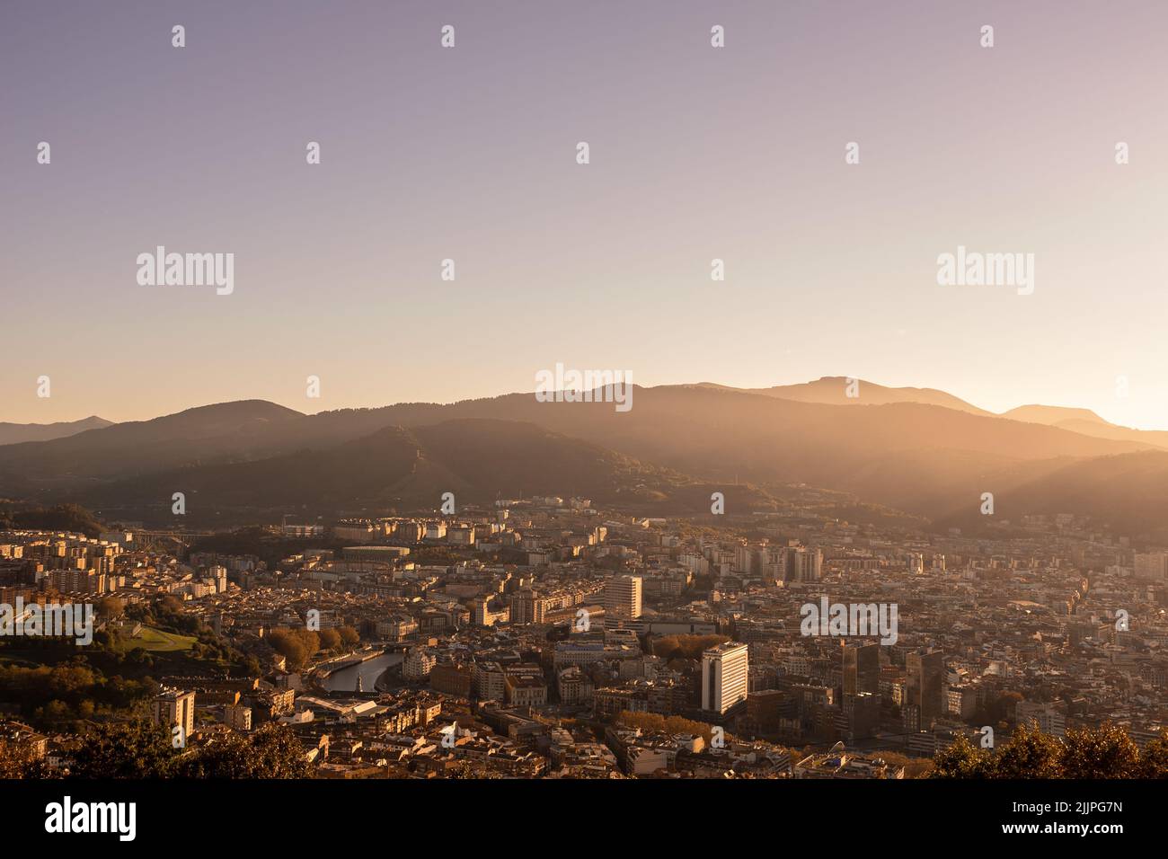 Bilbao view aerial hi-res stock photography and images - Alamy