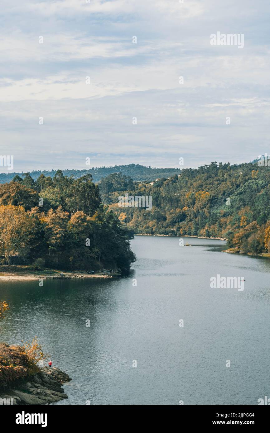 A view of Rio Tamega in Marco de Canaveses, Portugal Stock Photo - Alamy