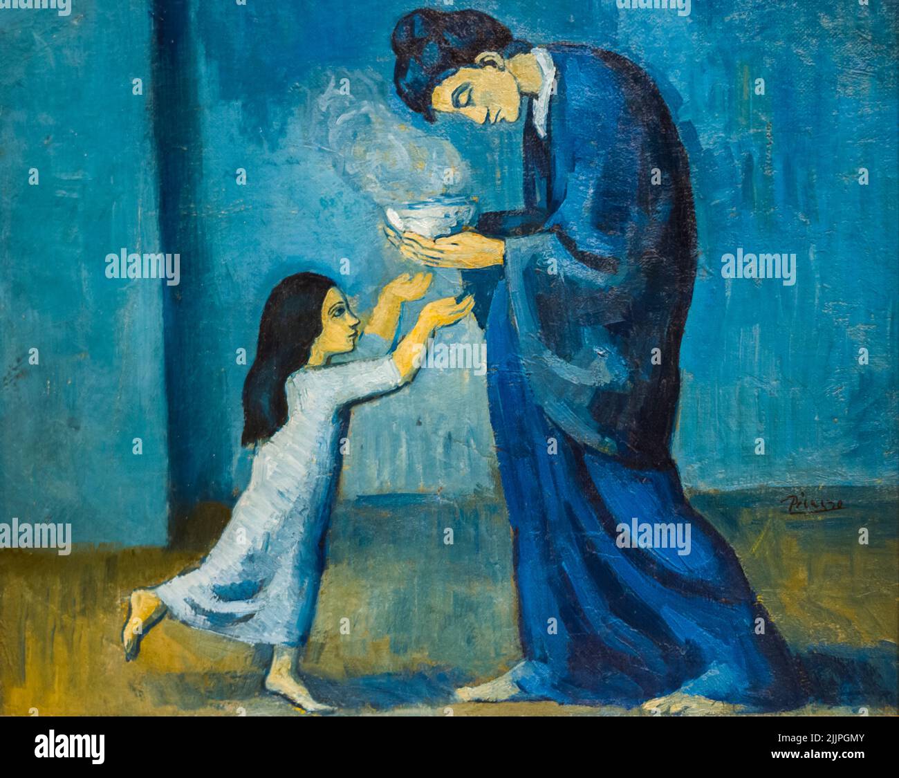 PABLO RUIZ PICASSO (1881-1973) THE SOUP (1903) ART GALLERY OF ONTARIO ...