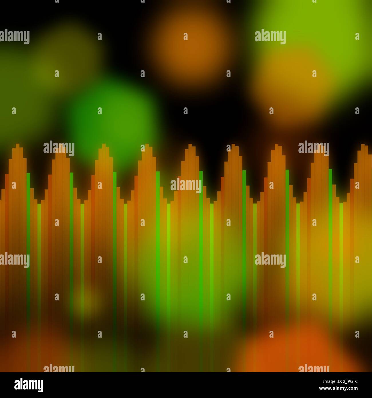 An illustration of colorful seamless vertical frequency lines Stock ...