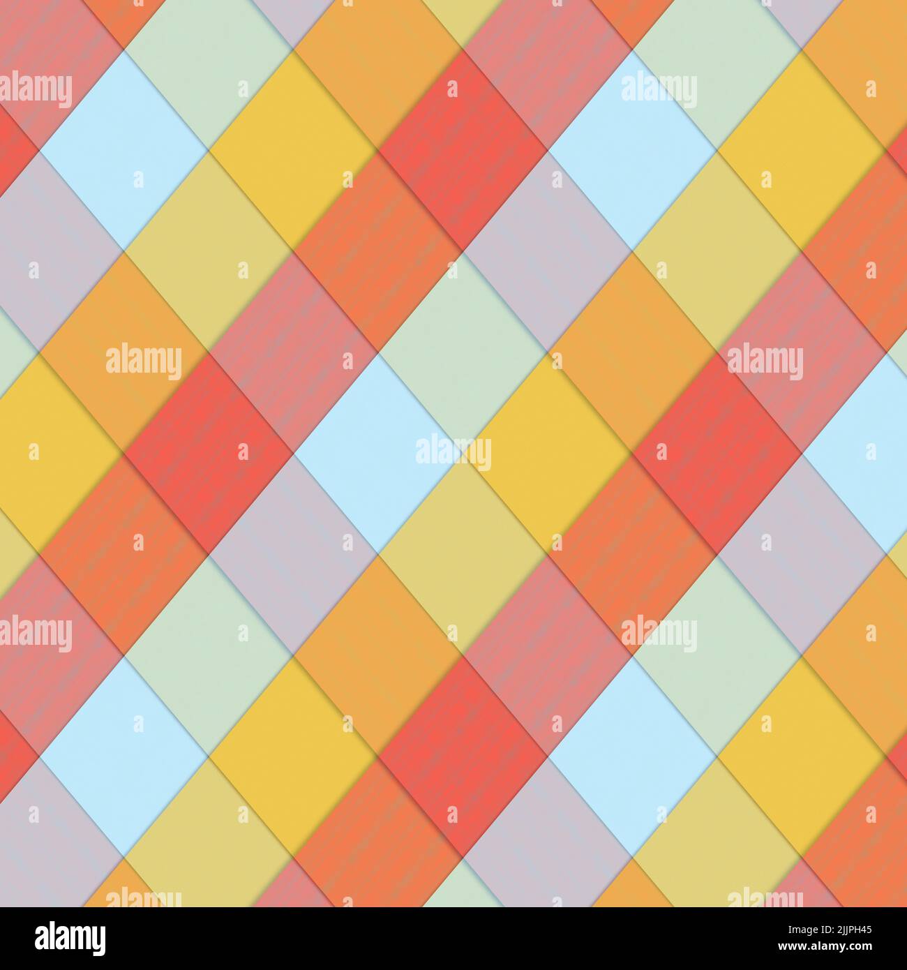 A digital illustration of colorful checkered pattern background for ...