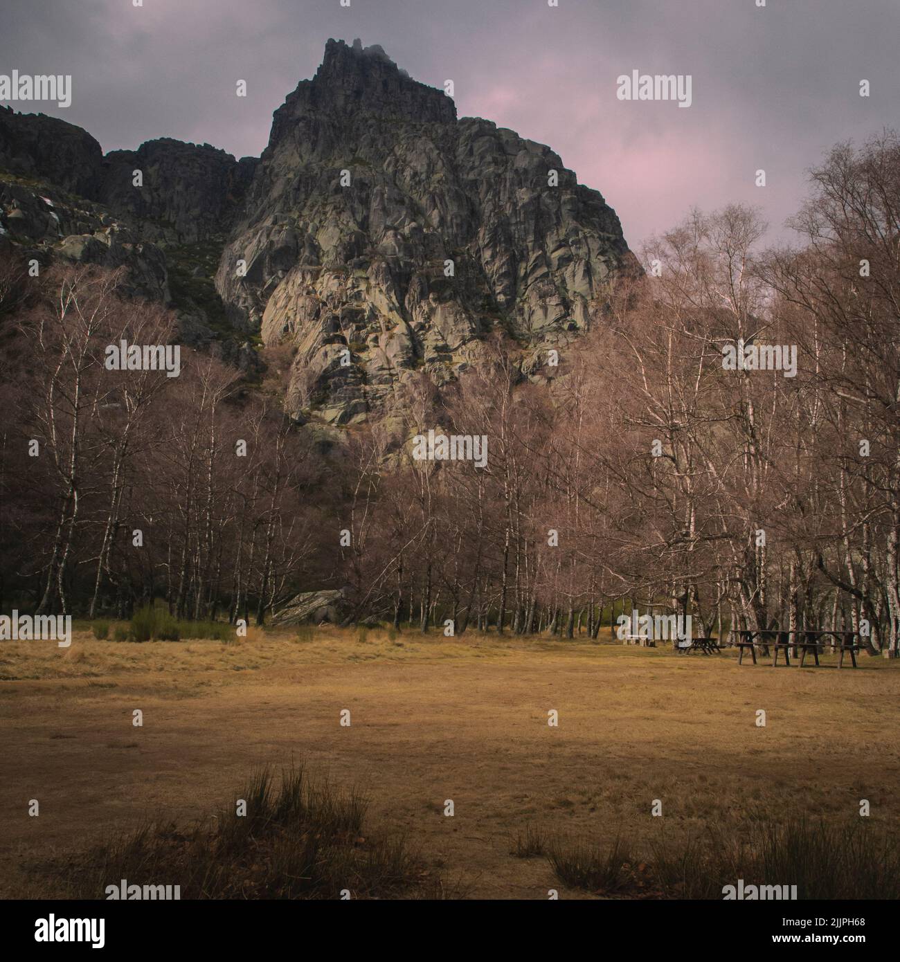 The beautiful landscape of Serra da Estrela in Portugal Stock Photo - Alamy