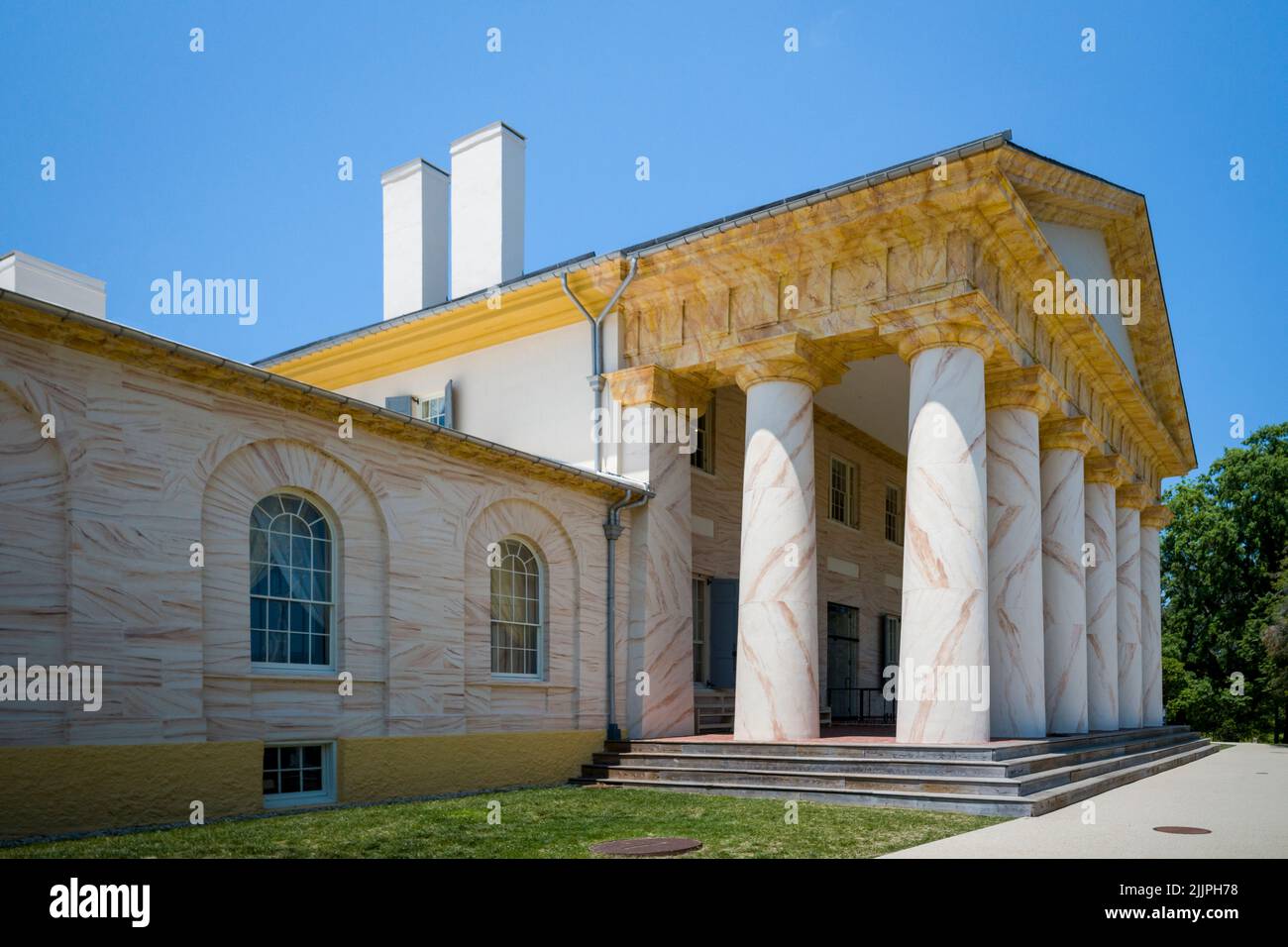 ARLINGTON HOUSE (1802) ARLINGTON NATIONAL CEMETERY ARLINGTON VIRGINIA ...
