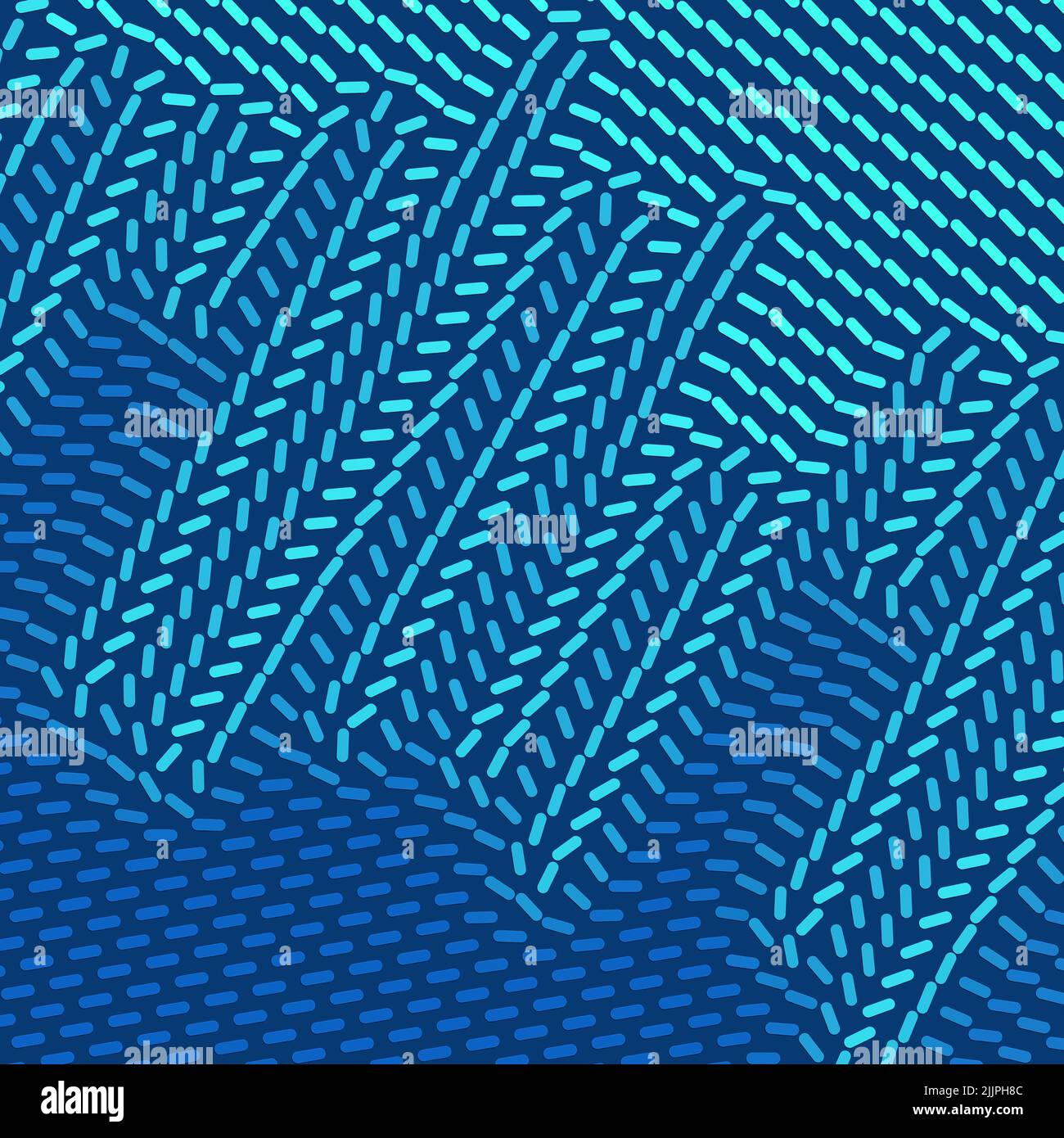 A vertical illustration of an abstract blue design Stock Photo - Alamy