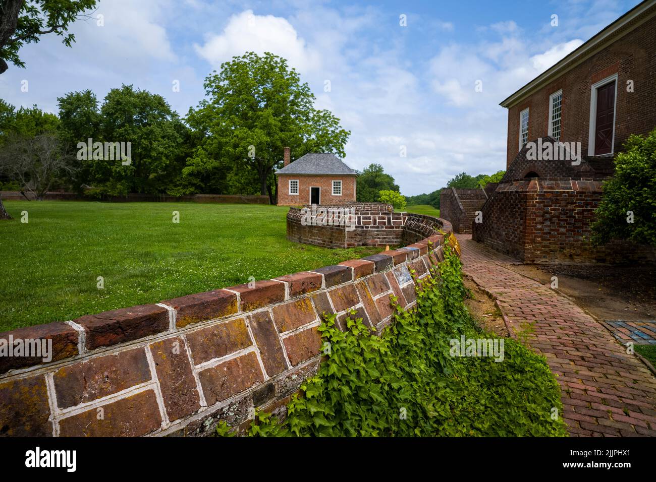 STRATFORD HALL (1738) STRATFORD VIRGINIA USA Stock Photo - Alamy