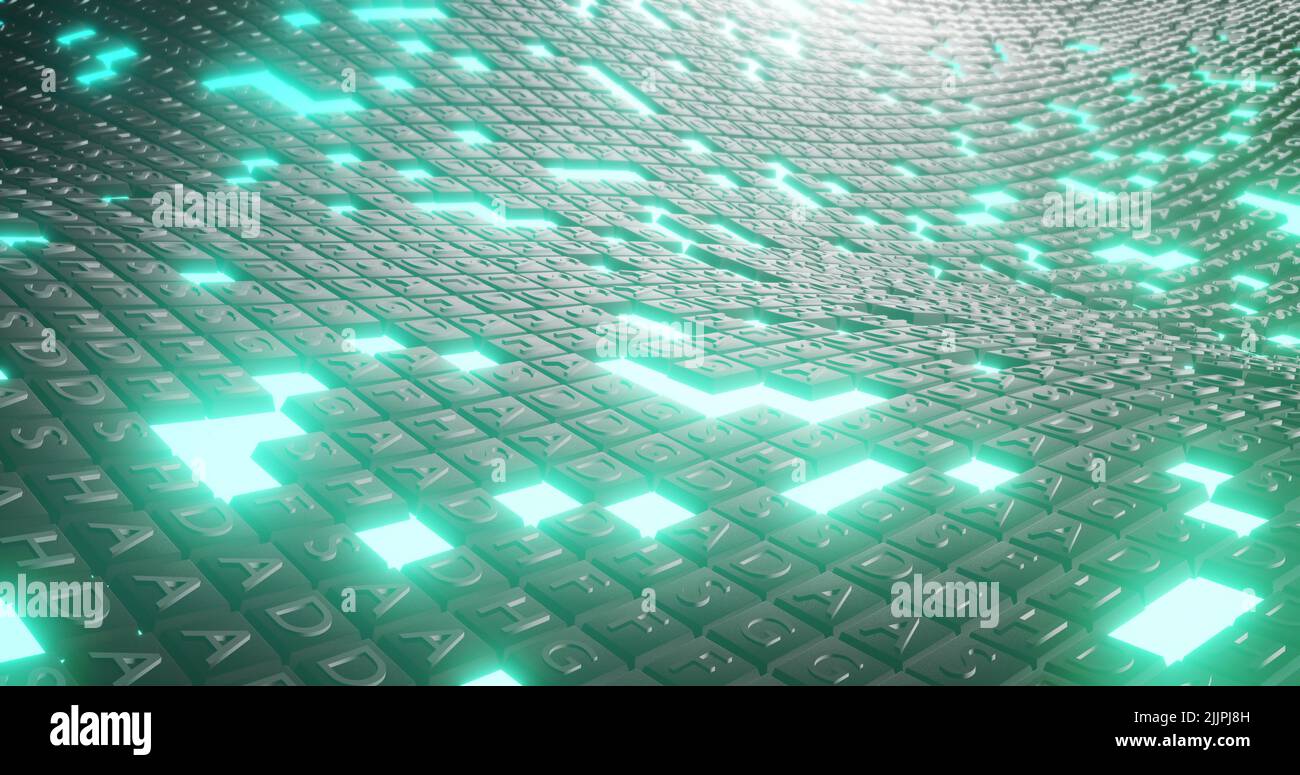 Image of moving tile wall over light background Stock Photo - Alamy