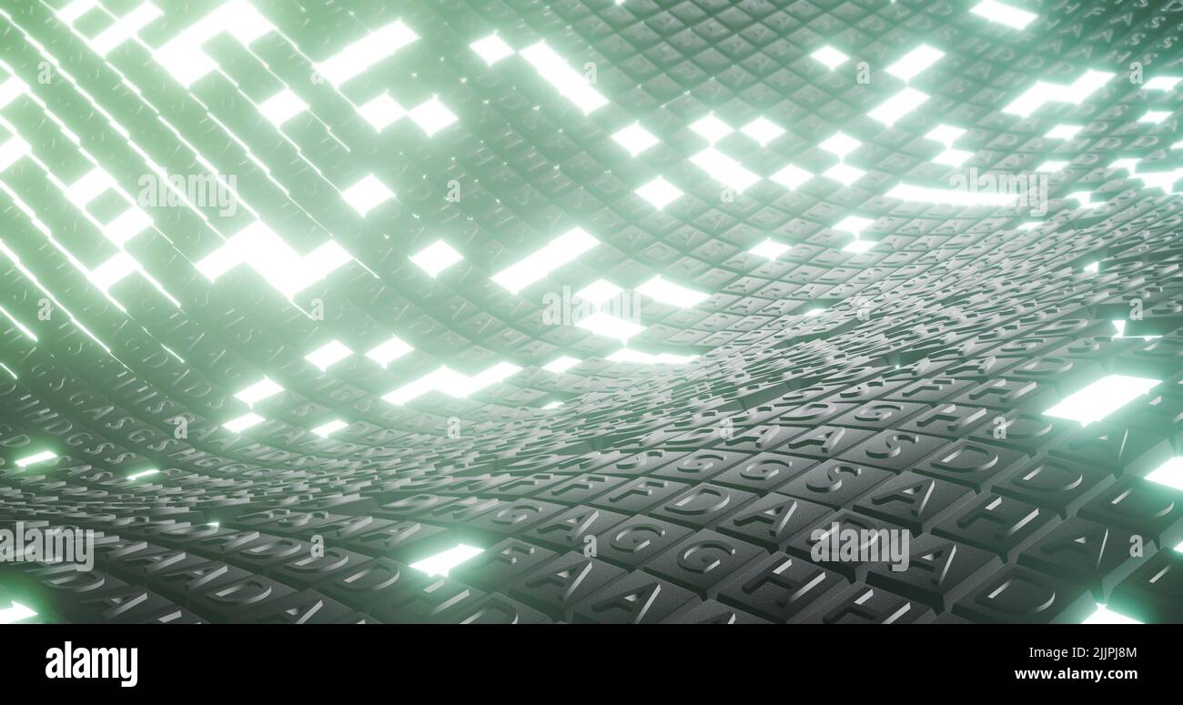 Image of moving tile wall over light background Stock Photo - Alamy