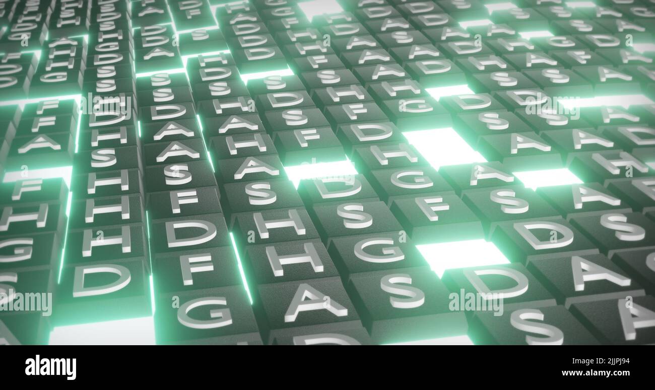 Image of moving tile wall over light background Stock Photo - Alamy