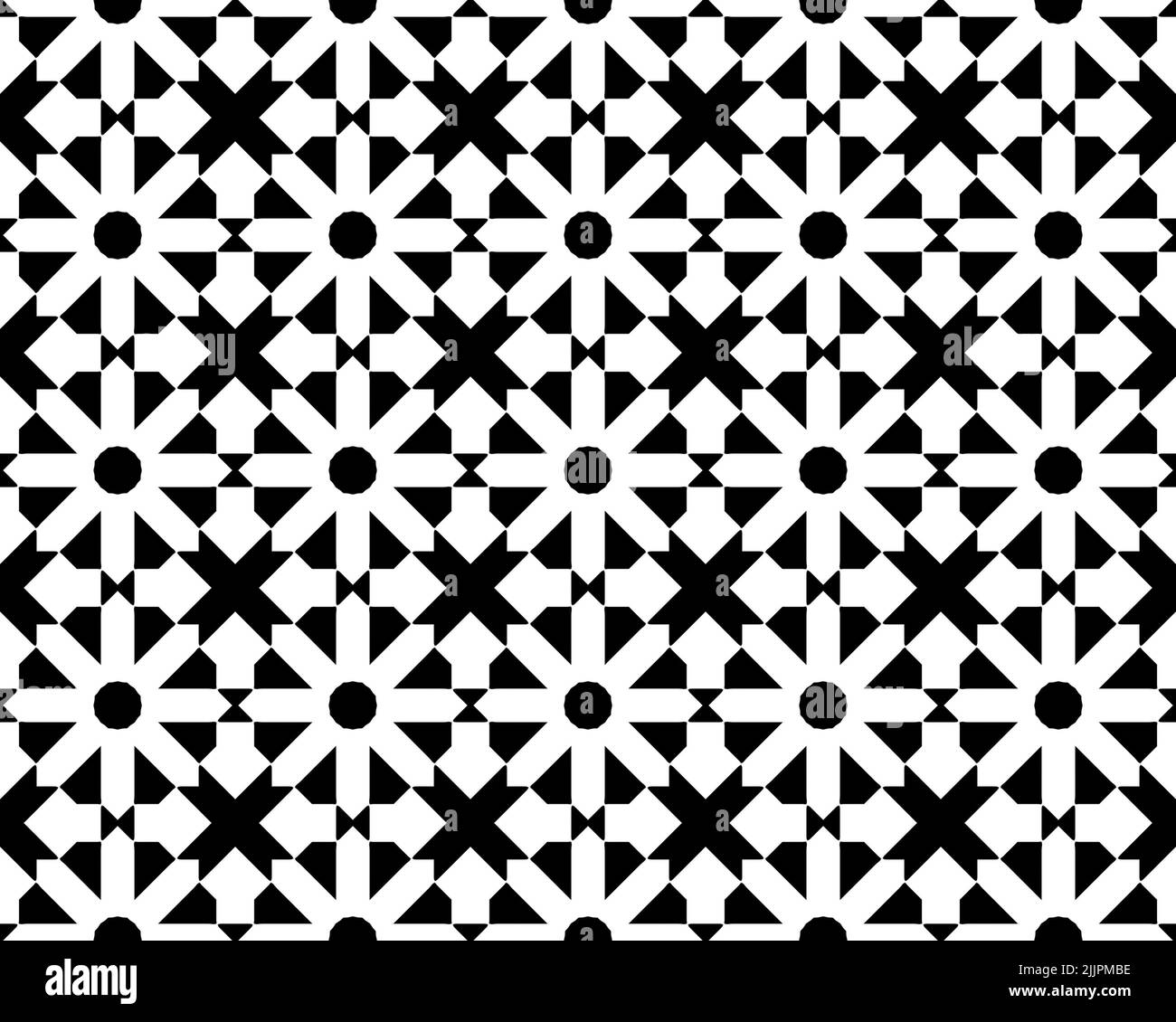 An illustration of seamless tile pattern Stock Photo - Alamy