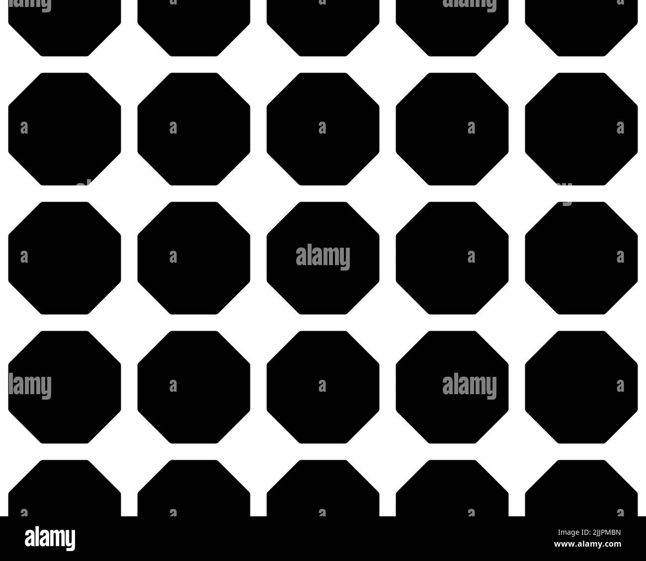 Abstract Geometric Seamless Pattern Background Stock Illustration Stock