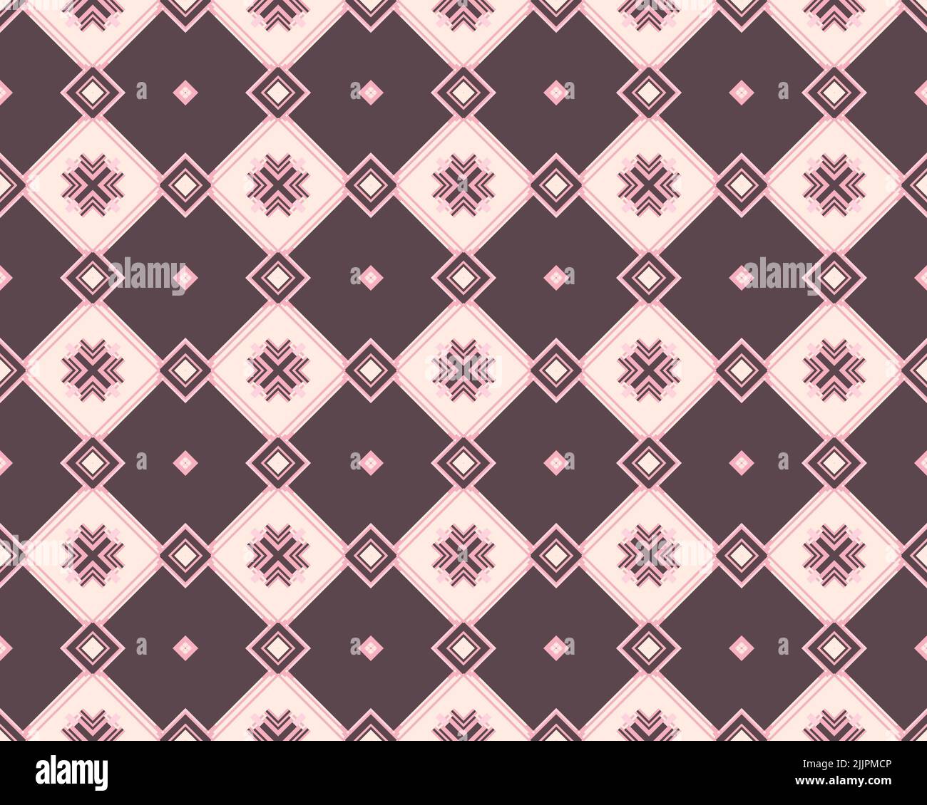 An illustration of seamless tile pattern Stock Photo - Alamy