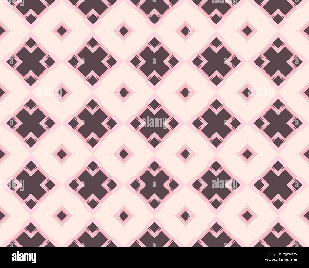 An illustration of seamless tile pattern Stock Photo - Alamy
