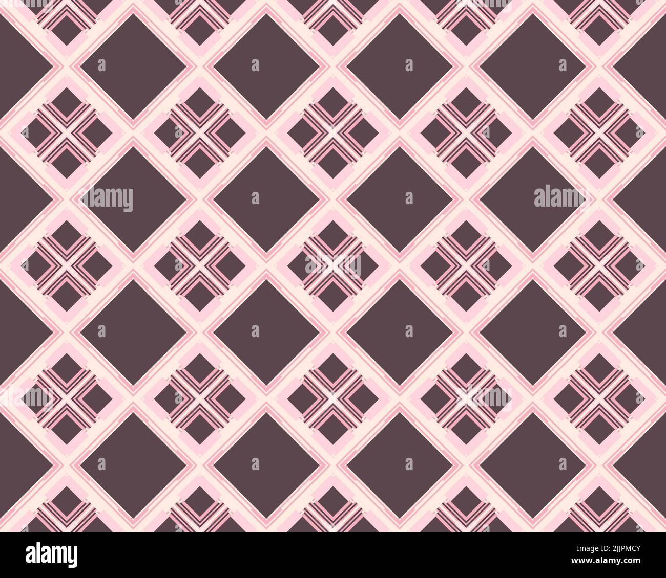 An illustration of a seamless tile pattern background Stock Photo - Alamy