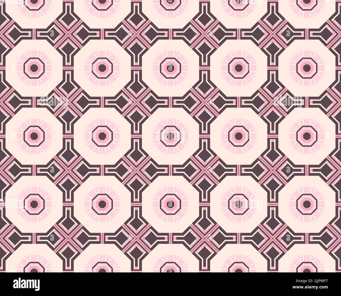 An illustration of a seamless tile pattern background Stock Photo - Alamy