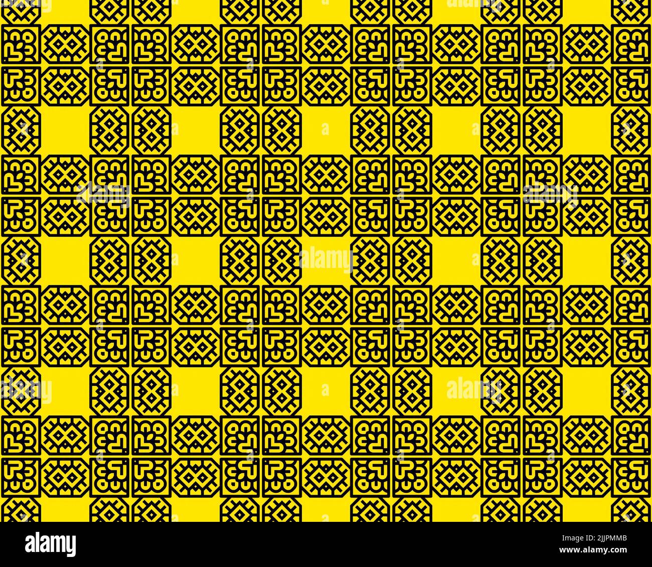 Continuous diagonal meander greek fret repeated motif seamless pattern ...