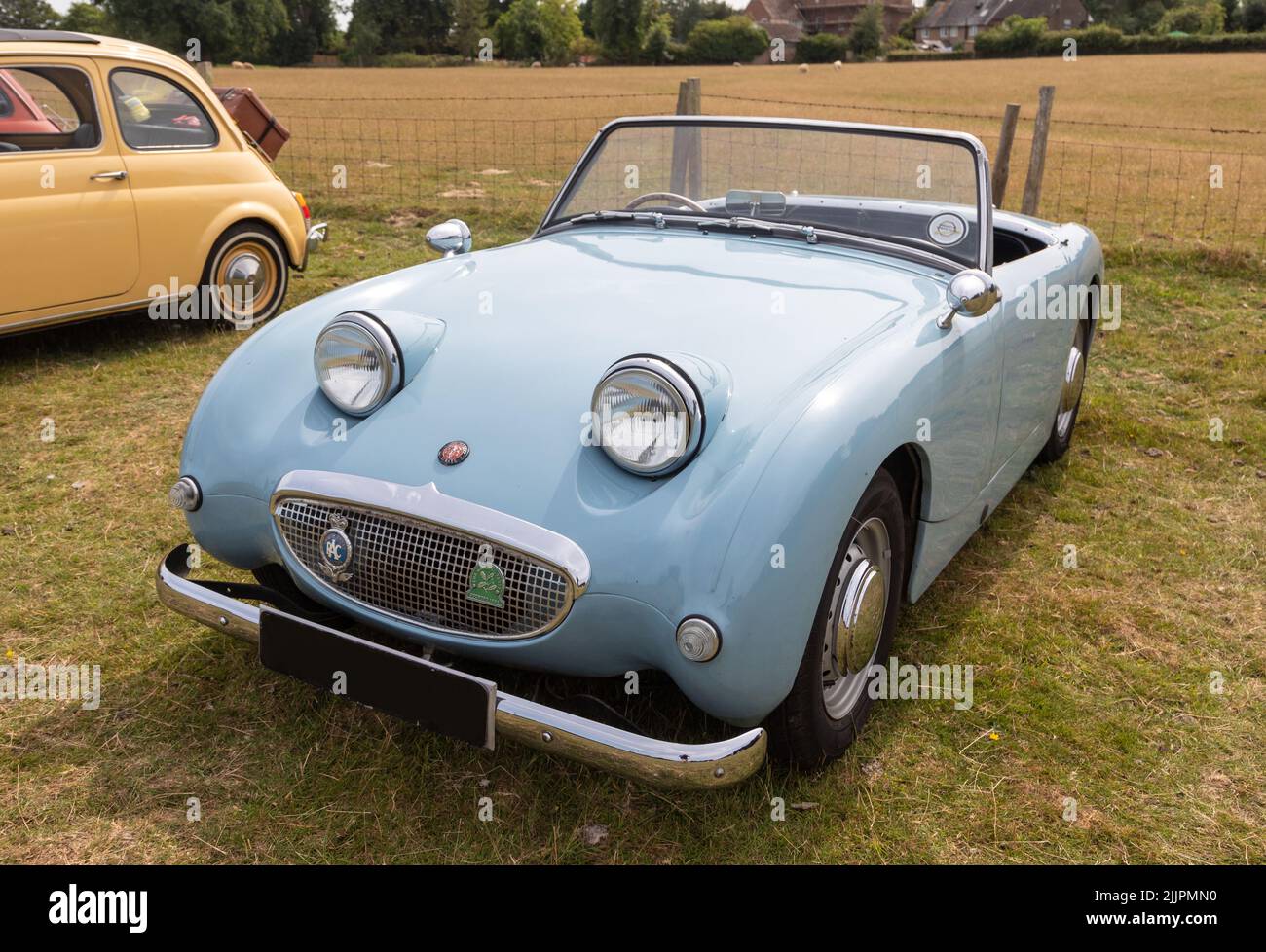 A Classic Frog Eyed Sprite In Appledore Kent UK Stock Photo - Alamy