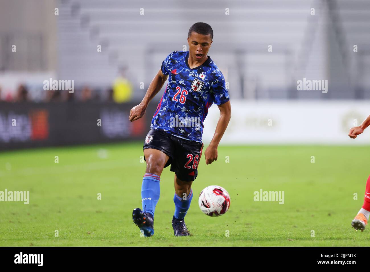 Aichi, Japan. 27th July, 2022. Joel chima Fujita (JPN) Football/Soccer ...