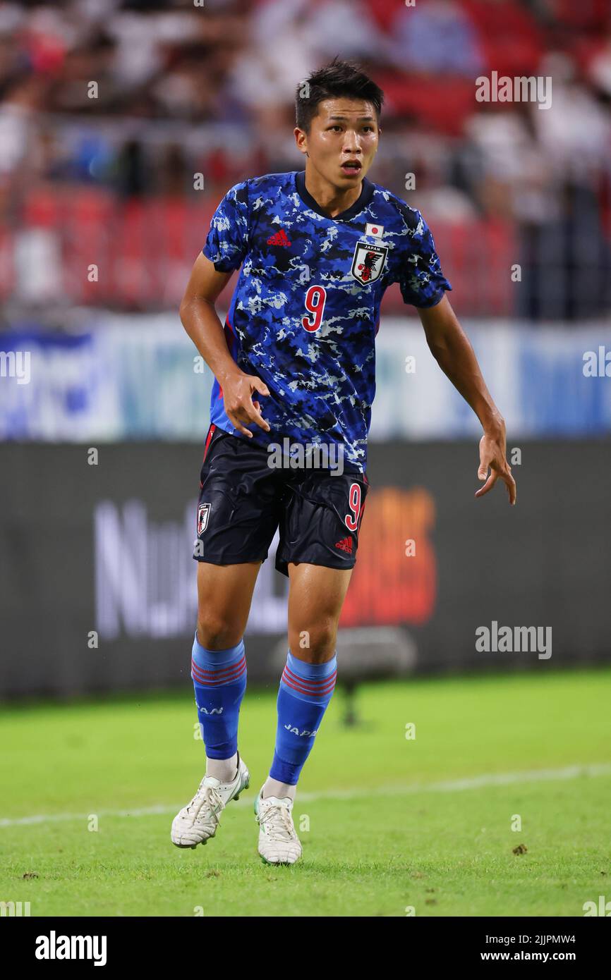 Aichi, Japan. 27th July, 2022. Takuma Nishimura (JPN) Football/Soccer ...