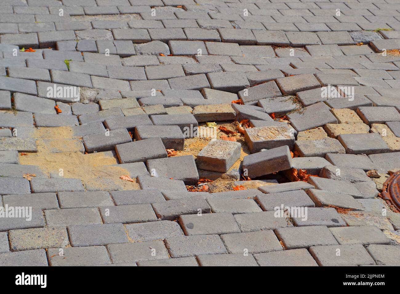Damaged pavement hi-res stock photography and images - Alamy