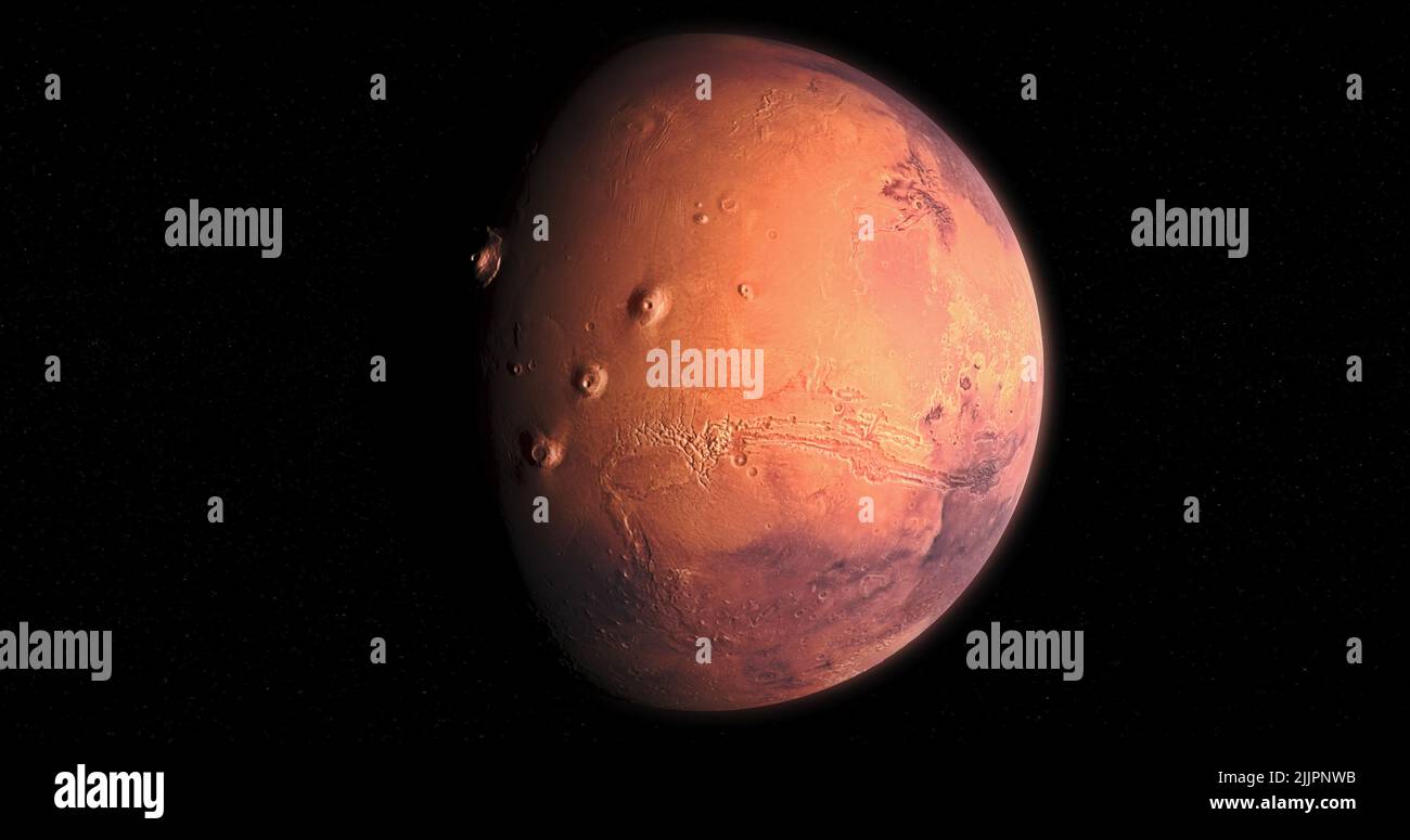 Mars and moon hi-res stock photography and images - Alamy