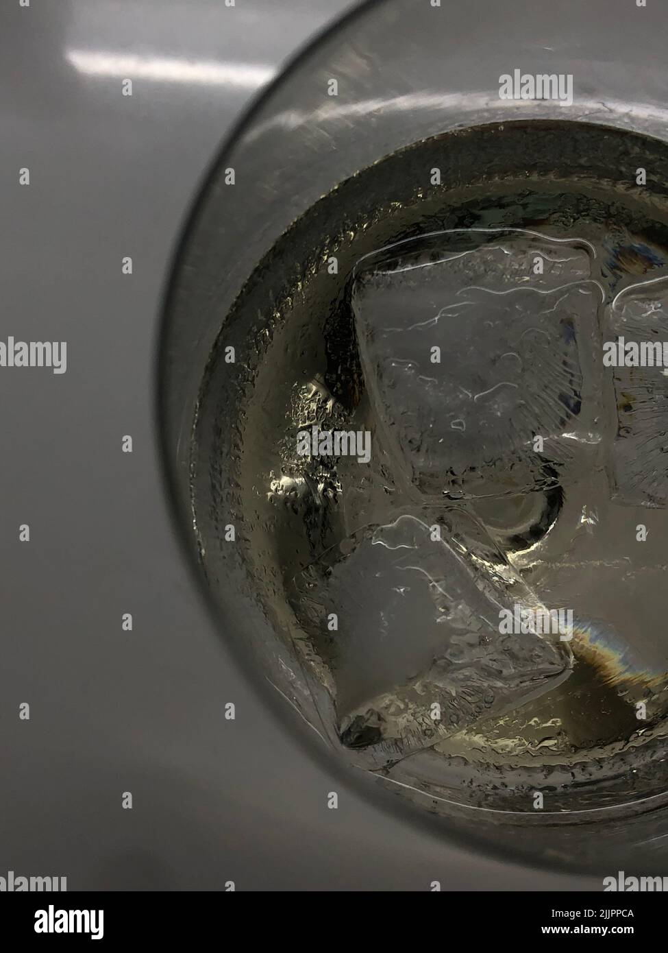 Top view ice cubes inside hi-res stock photography and images - Alamy