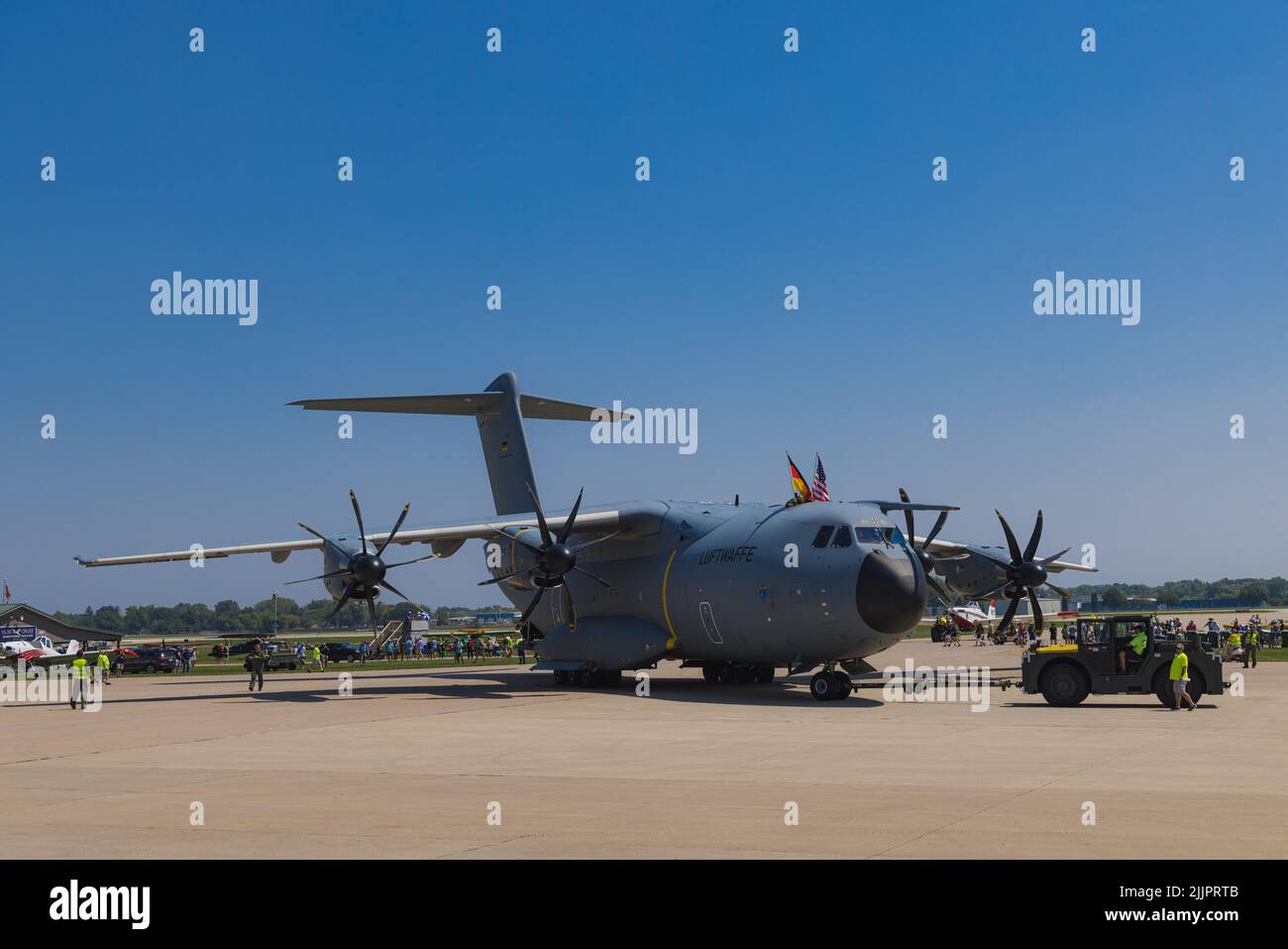 A Lockhead Martin AC-130-J Ghostrider aircraft at Airventure Stock ...