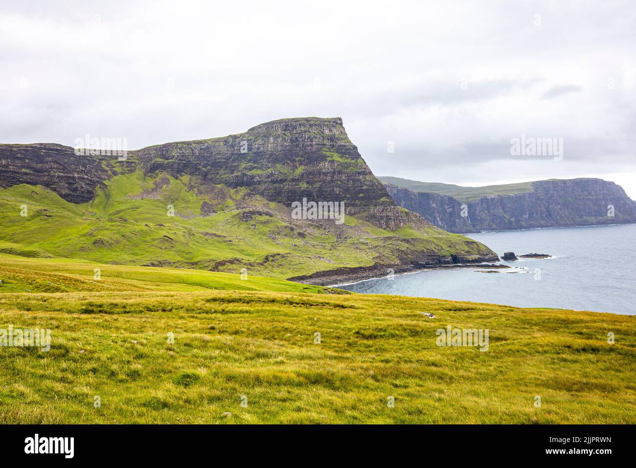 Waterstein Head and Moonen Bay in Glendale area on the Isle of Skye ...