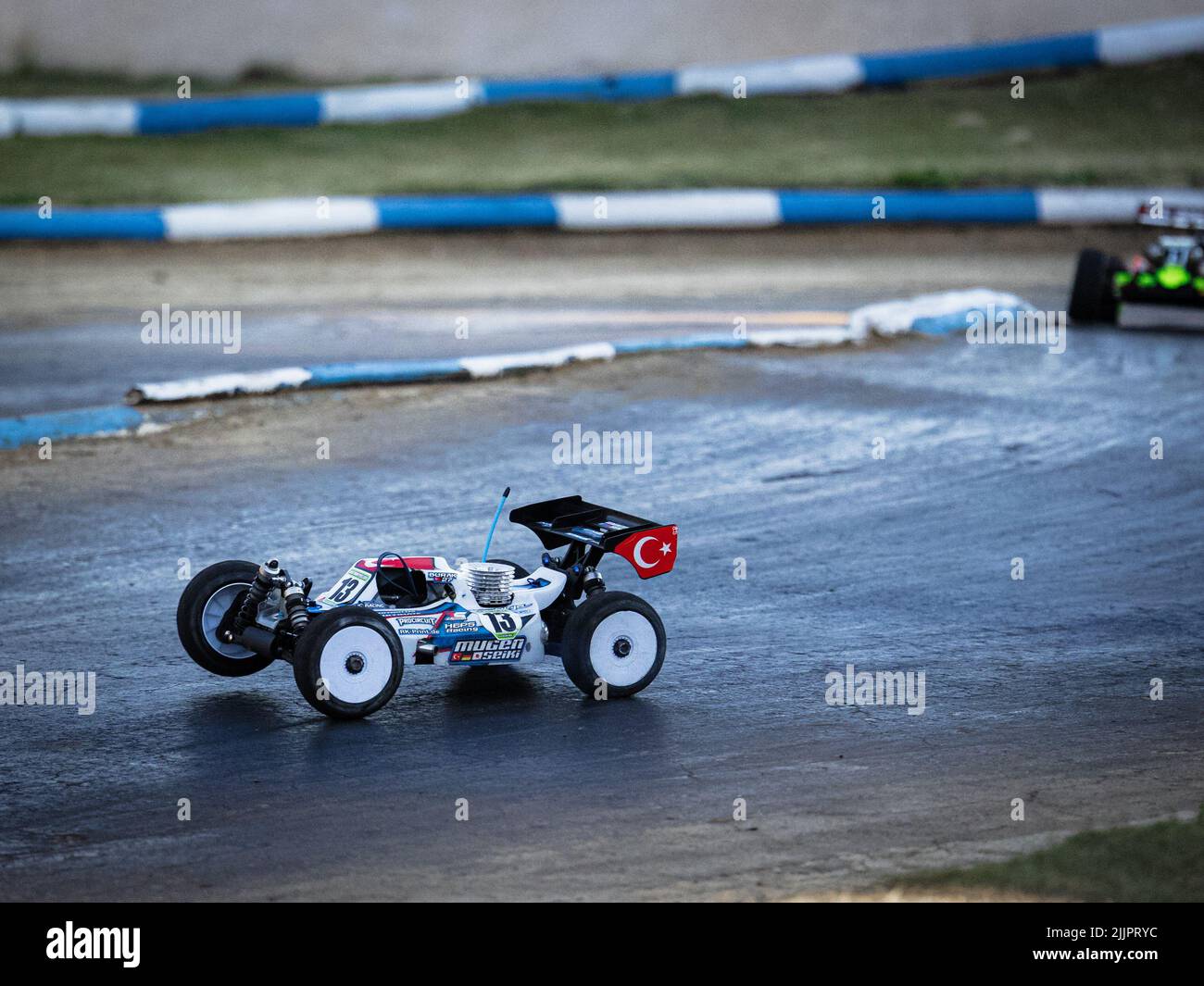 An RC buggy racing on the road, motorsport in France Stock Photo - Alamy