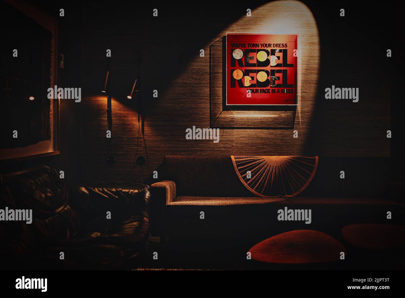 Dark modern interior hi-res stock photography and images - Alamy