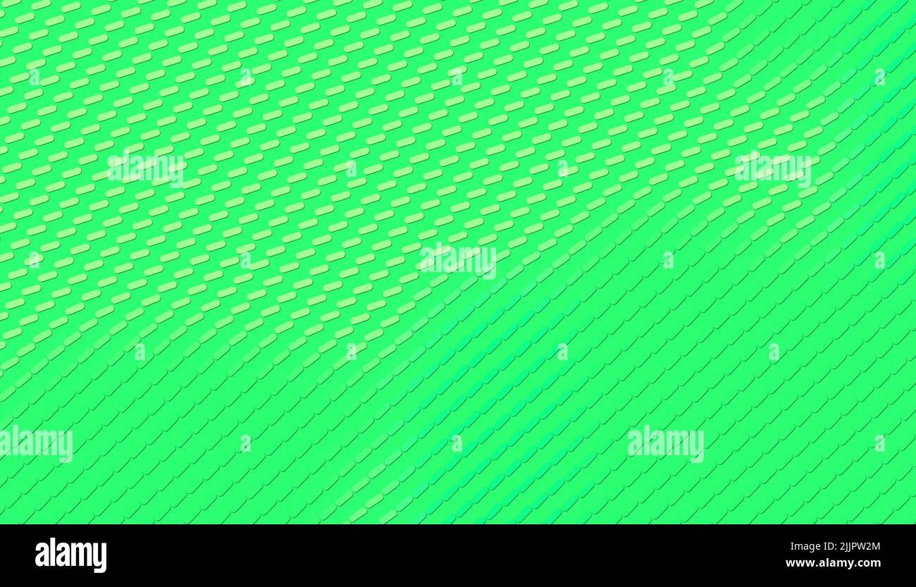 An illustration of a dotted lines on a green background Stock Photo - Alamy