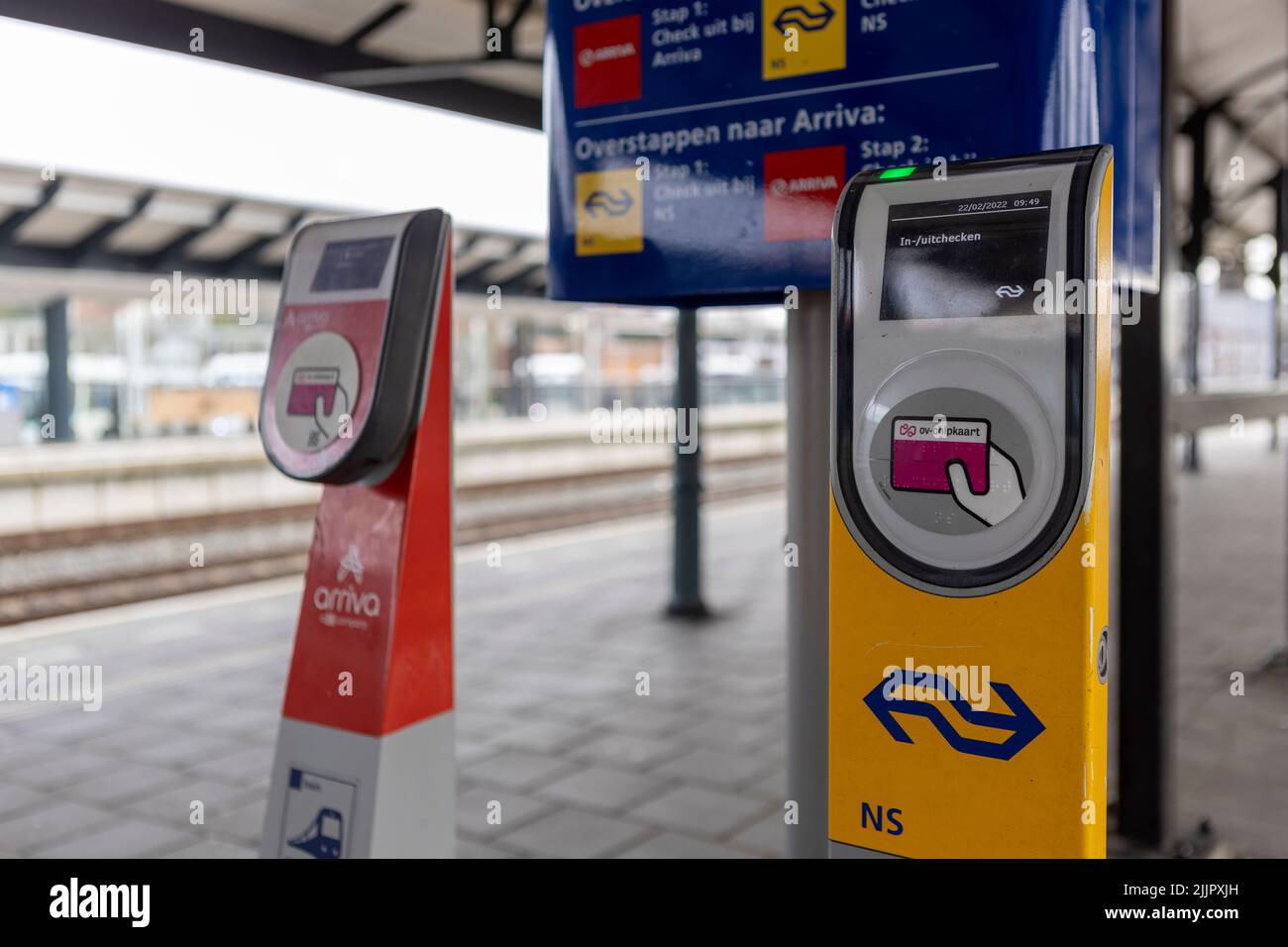 Dutch national railway check in hi-res stock photography and images - Alamy