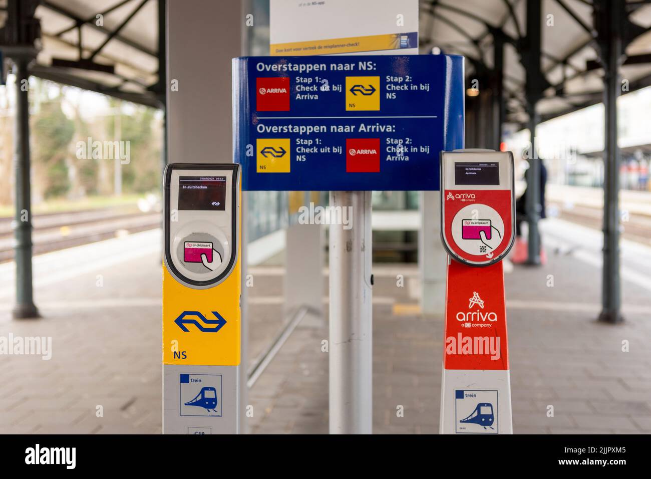 Dutch national railway check in hi-res stock photography and images - Alamy