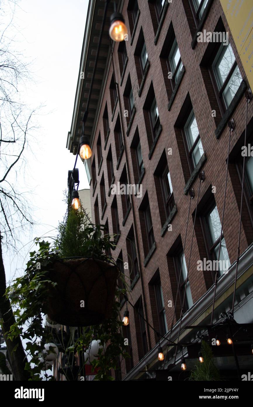 An old brick building in Gastown, Vancouver, British Columbia, Canada ...