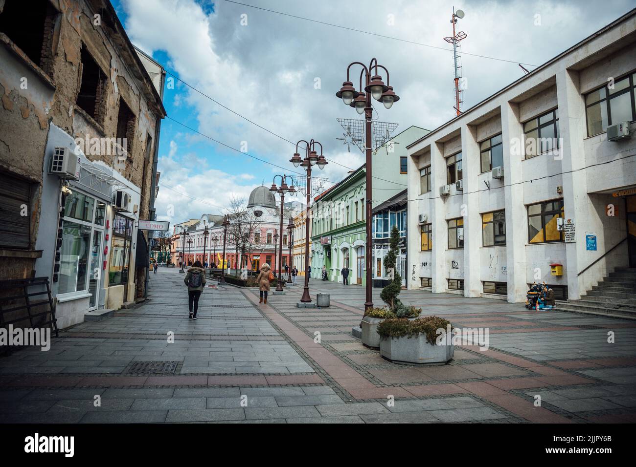 A City center of Brcko district, Bosnia and Herzegov Stock Photo - Alamy