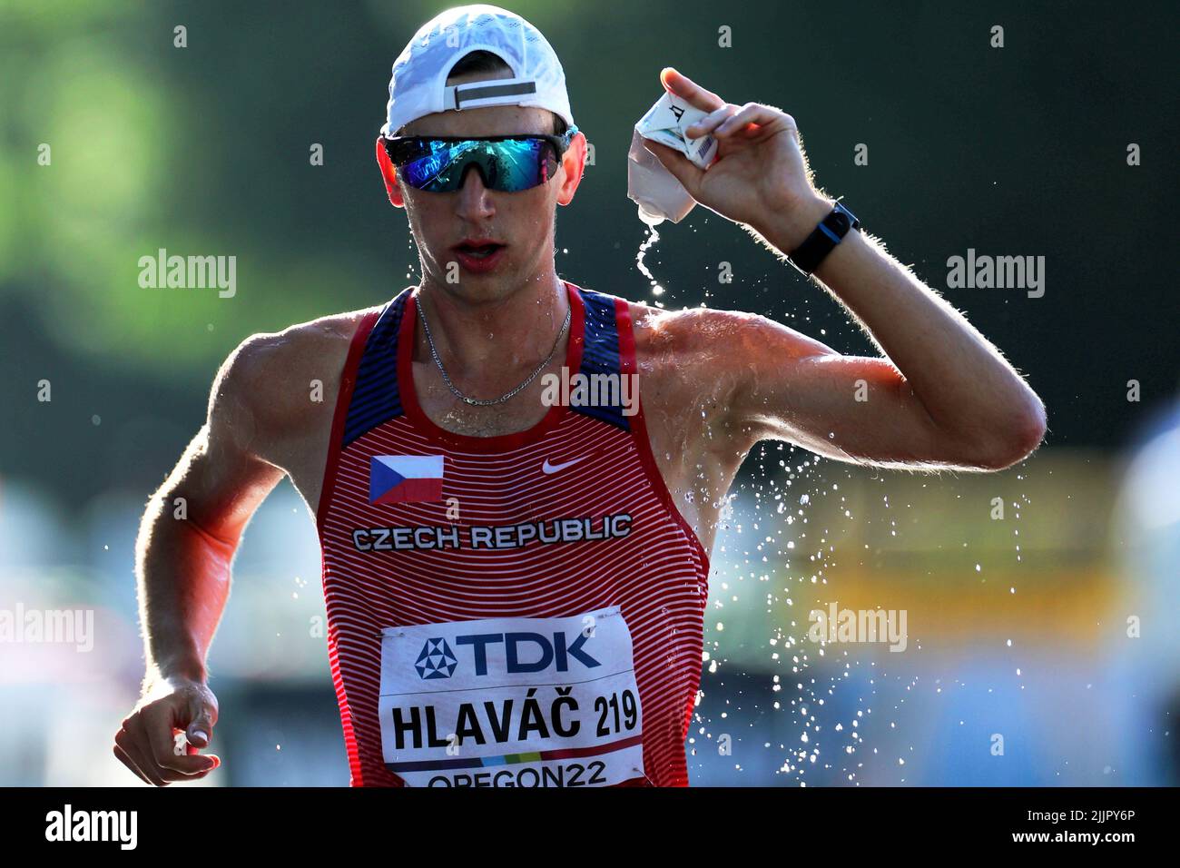 Oregon, USA. 24th July, 2022. Vit Hlavac (CZE) Athletics : IAAF World ...